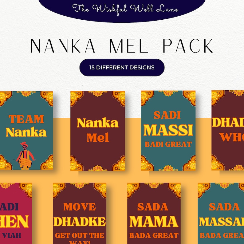 NANKA MEL SIGNS Punjabi Wedding | Jagoo Maaiyan Poster | Viah Boards ...