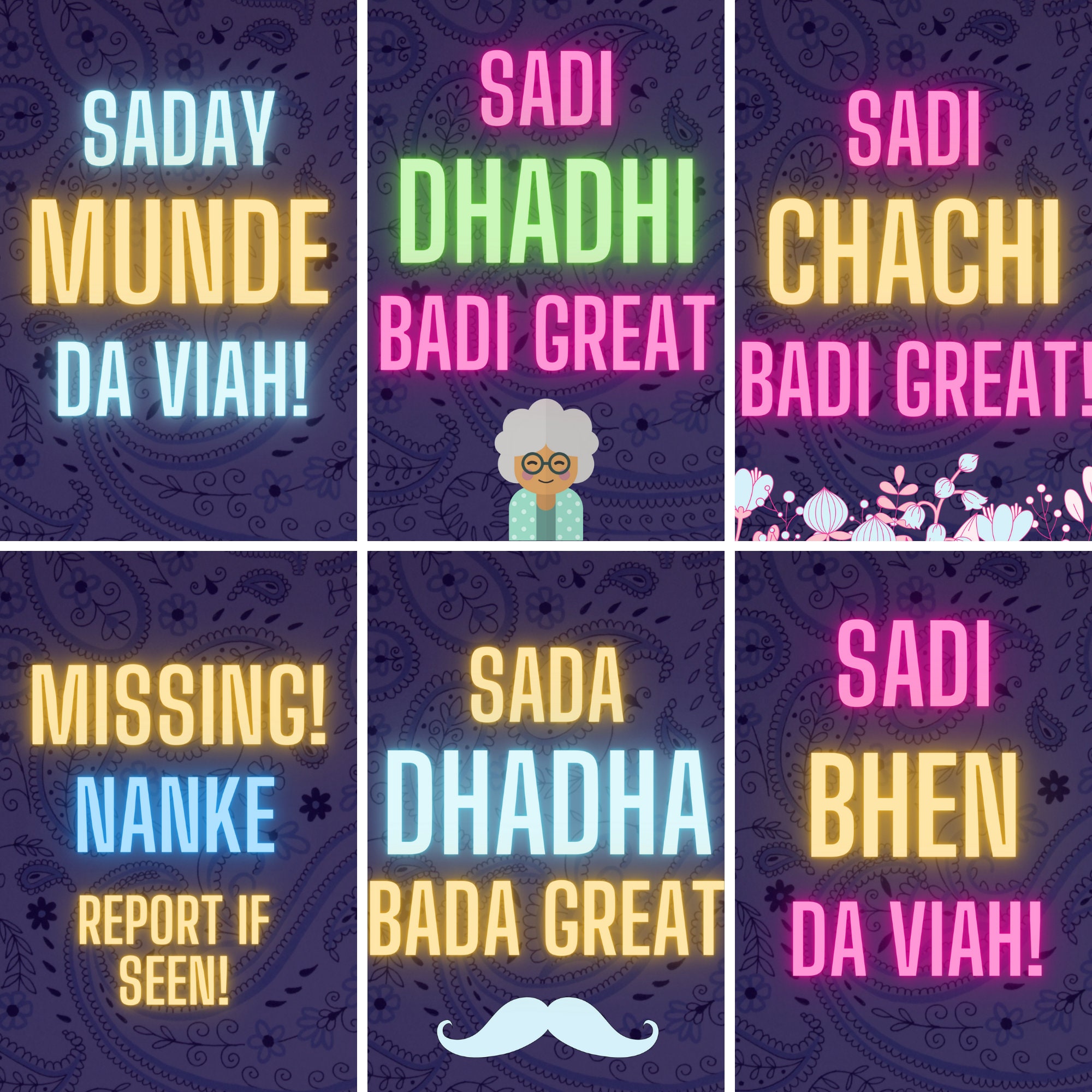 Dhadka Mel Signs Punjabi Wedding Nanka Mel Signs Punjabi Wedding Jagoo ...