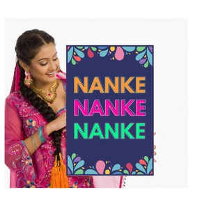 Nanka Mel Signs Punjabi Wedding Jagoo Maaiyan Poster Viah Boards Kuri ...