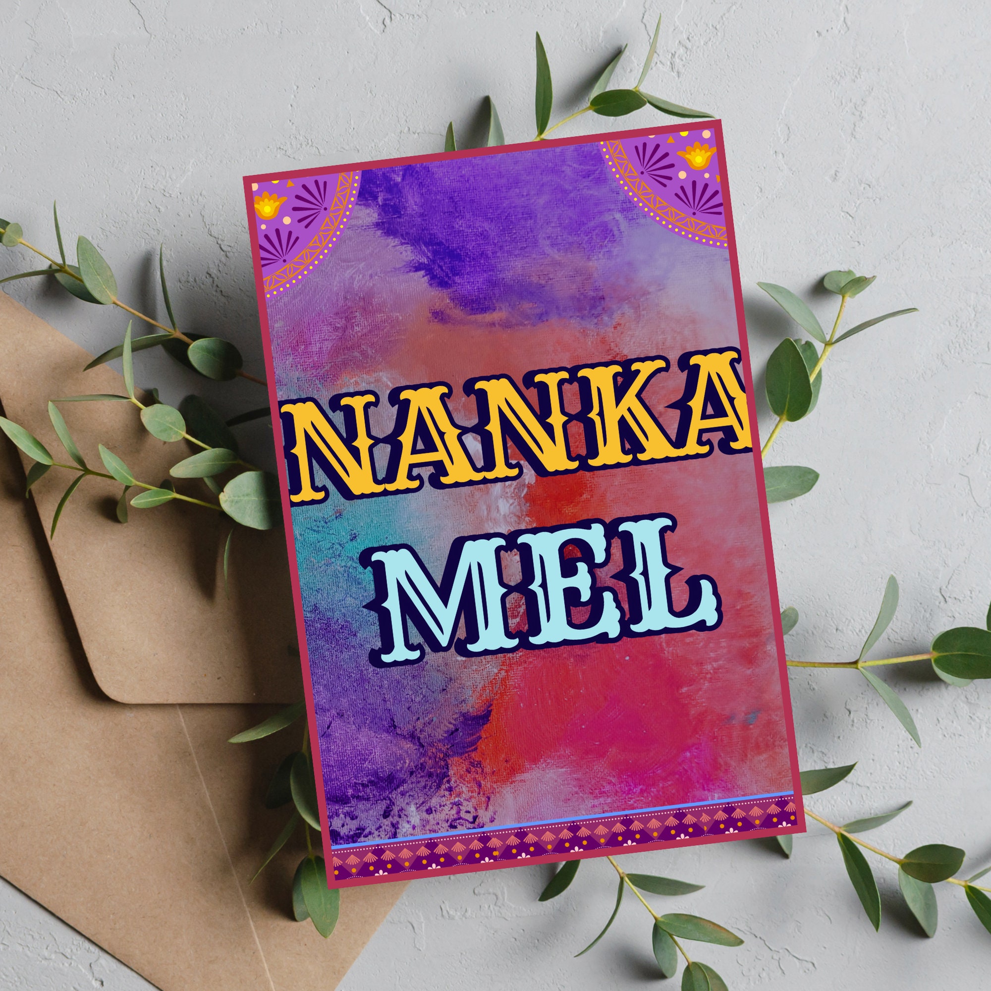 Nanka Mel Signs Punjabi Wedding Jagoo Maaiyan Poster Viah Boards Sadi ...