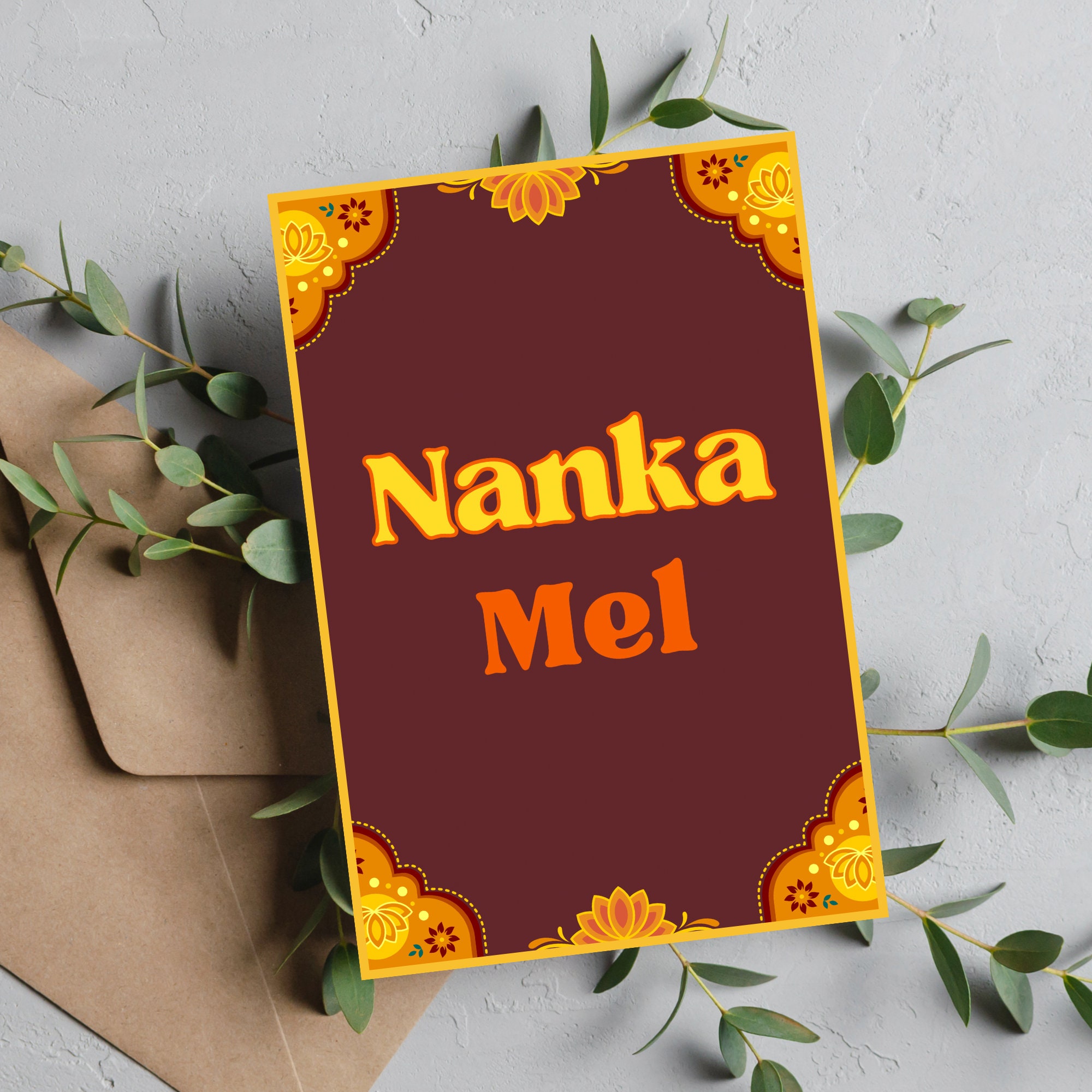 NANKA MEL SIGNS Punjabi Wedding Jagoo Maaiyan Poster Viah Boards ...