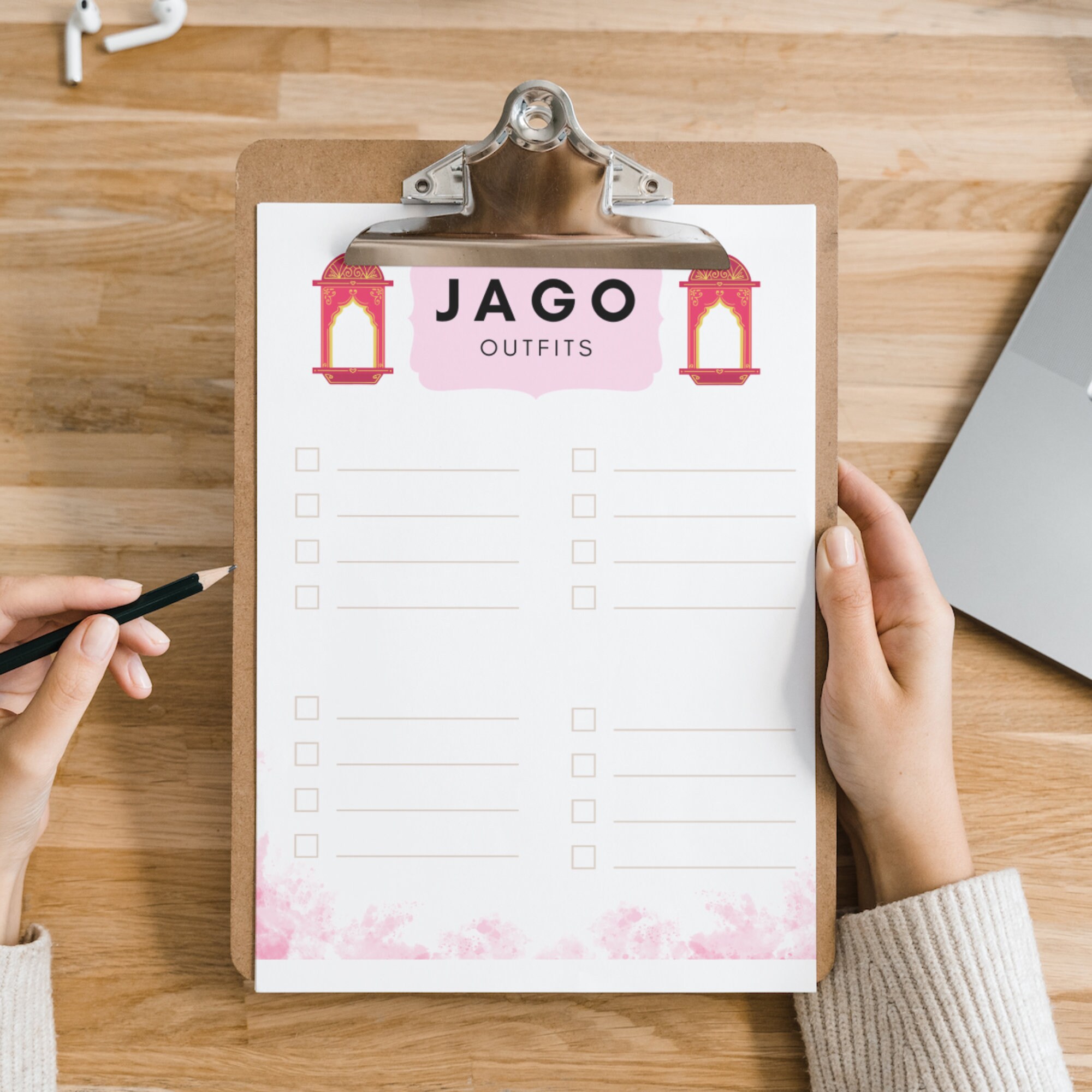 Jago Check List Printable | Maaiyan Check List | Downloadable ...