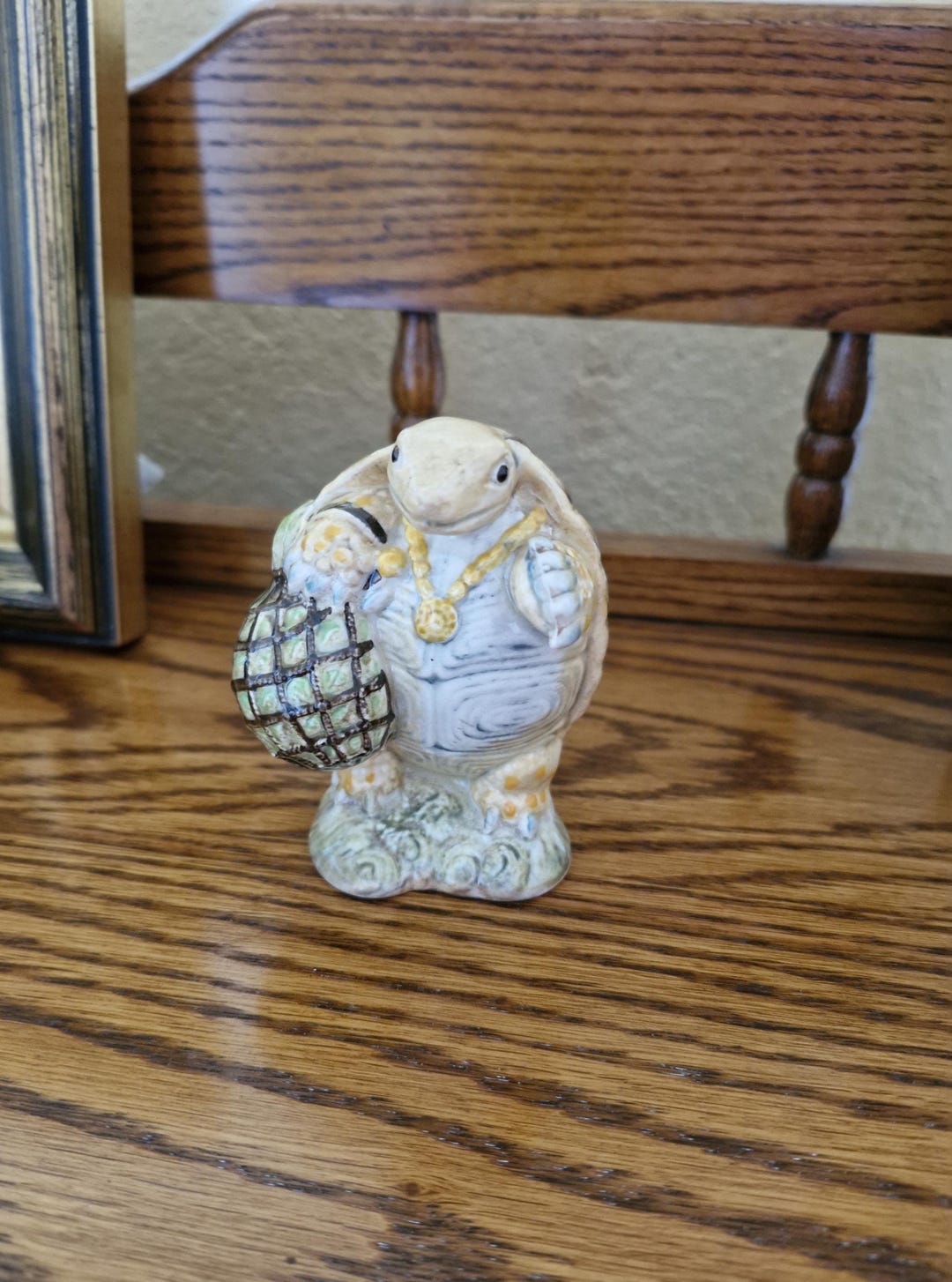 Vintage Beswick Beatrix Potter "mr. Alderman Ptolemy" Tortoise ...