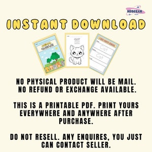 Coloring Book Tracing Book Animal, Printable Colour Worksheet, Kids ...