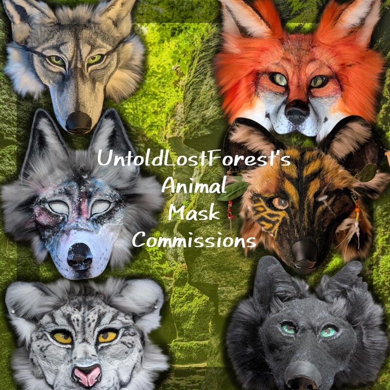 Realistic Therian Mask - Etsy