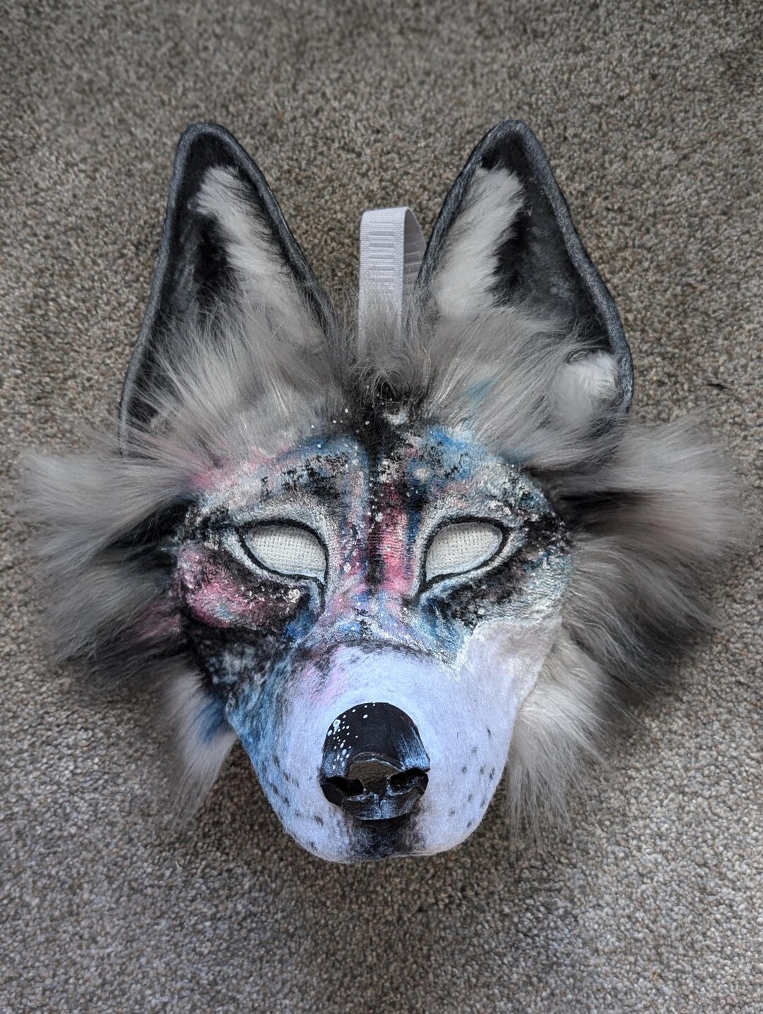 Galaxy Wolf Animal Mask - Etsy