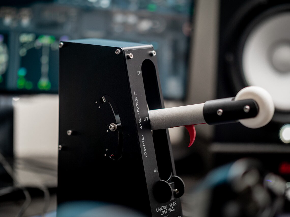 737gear Landing Gear Lever for PMDG, MSFS, P3D, X-plane Aeroknob - Etsy