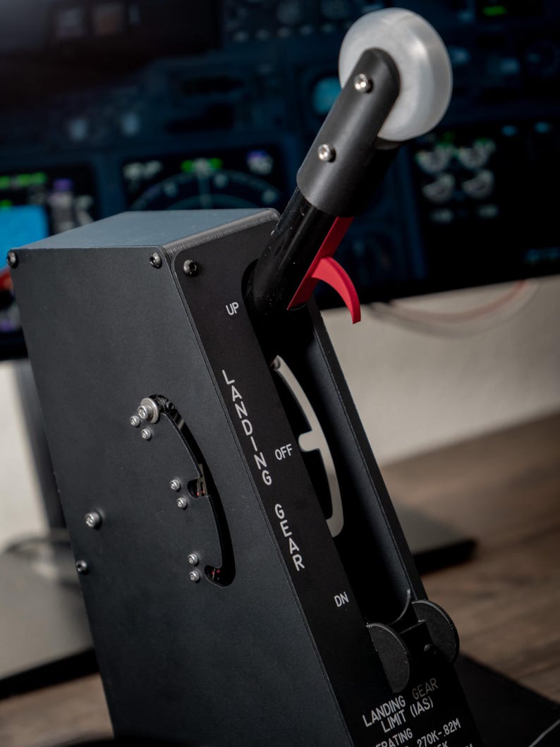 737gear Landing Gear Lever (for PMDG, MSFS, P3D, X-plane) - Aeroknob - Etsy