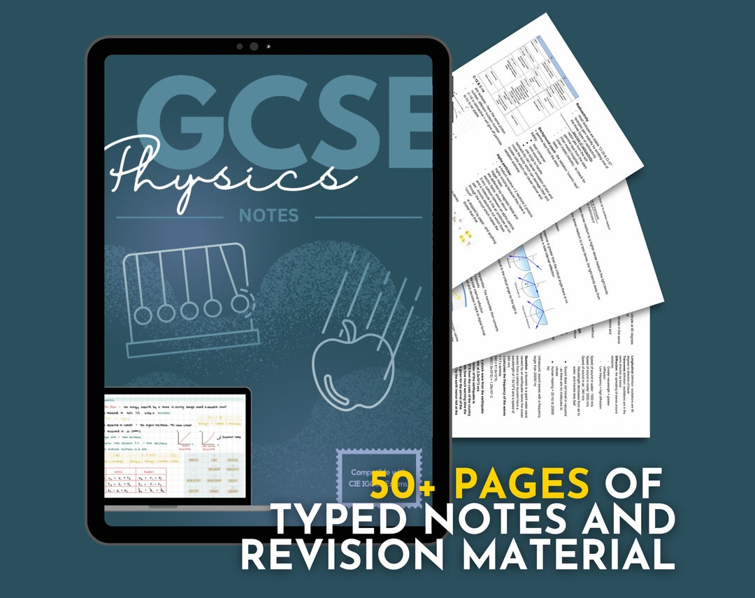 Complete Physics Notes for GSCE and IGCSE Students - Etsy