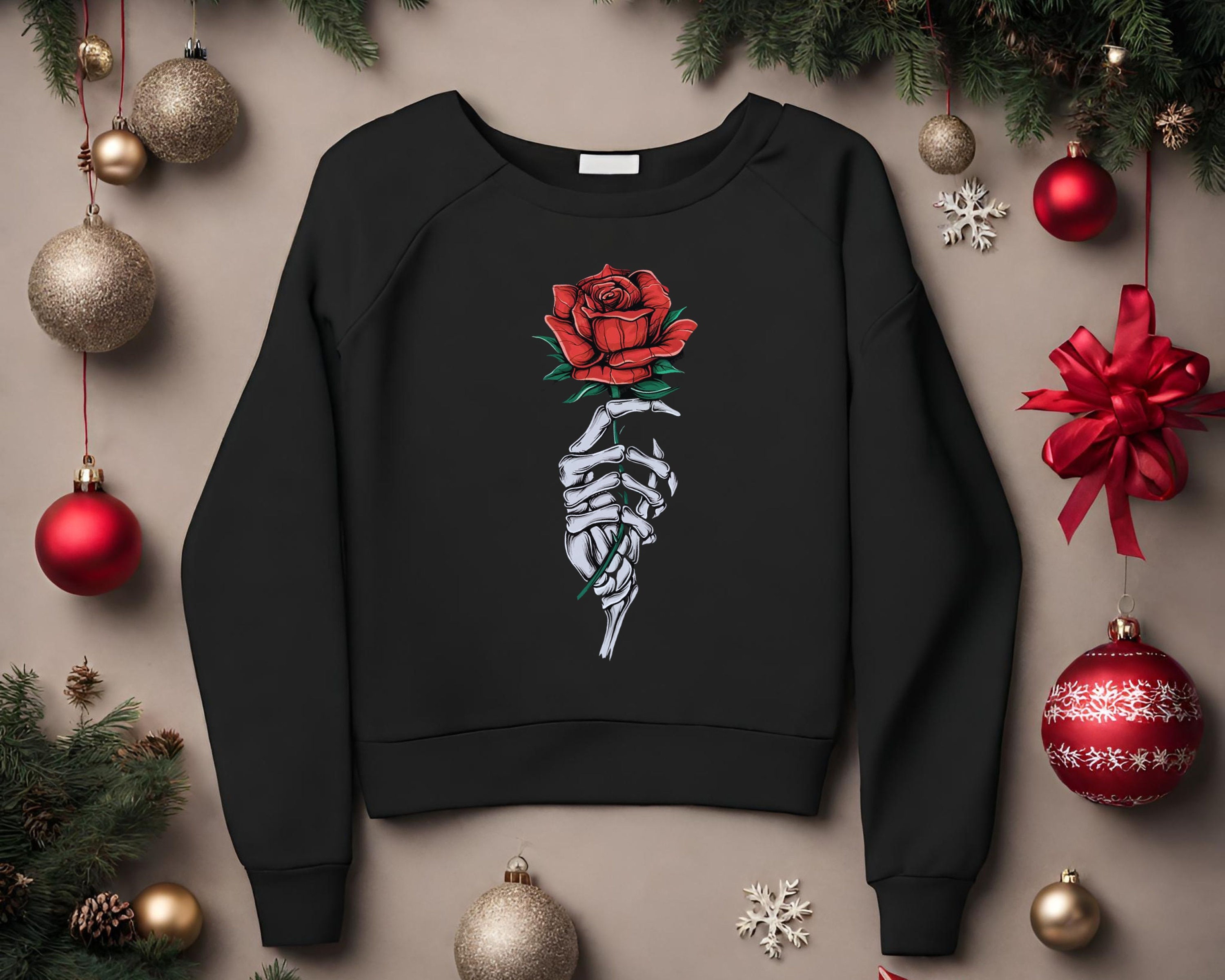 Skeleton Hand Rose Svg, Hand Skull Svg, Skull Rose Svg, Skull Png ...