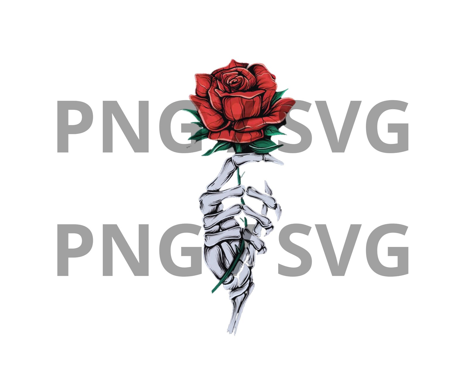 Skeleton Hand Rose Svg, Hand Skull Svg, Skull Rose Svg, Skull Png ...
