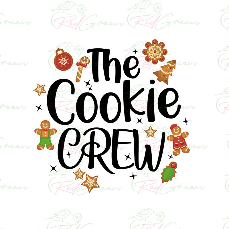 Cookie Crew Svg - Etsy