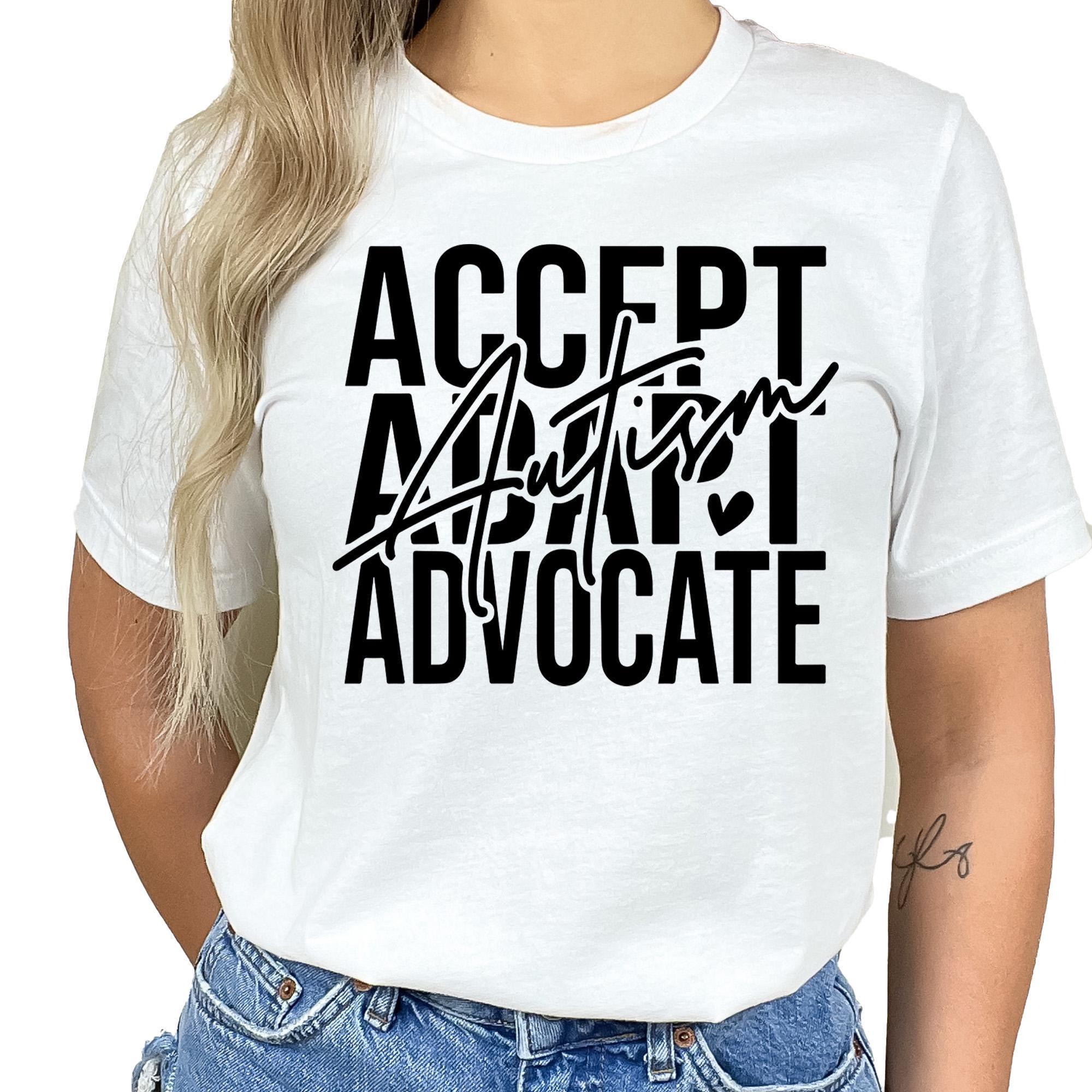Autism Awareness Shirt: Accept Adapt Advocate, Special Education Tee - Etsy