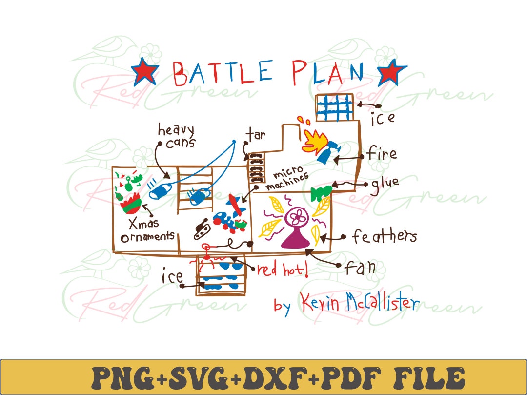 Battle Plan Digital Files - Design Files - Cricut - SVG - Silhouette ...