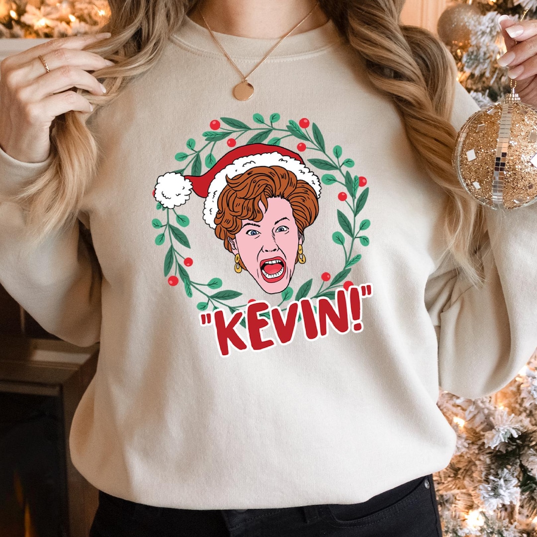 Kevin Home Alone Christmas Vintage T-shirt, Home Alone Shirt, Comedy ...