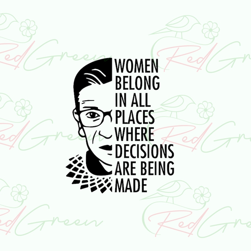 Rbg Svg - Etsy