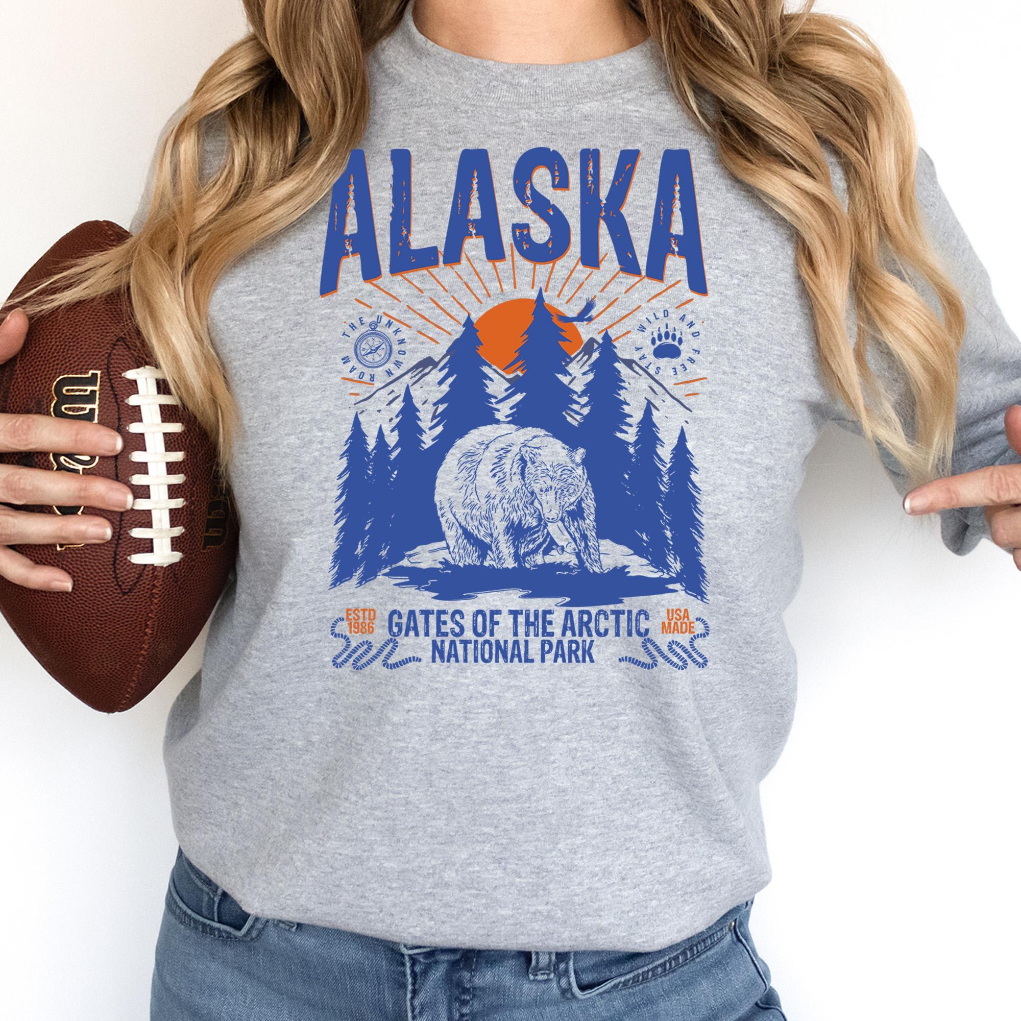 Gates of the Arctic National Park Alaska T-shirt: Travel Souvenir - Etsy