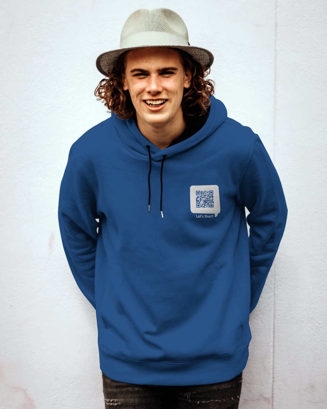 Interactive Sweatshirt With QR Code: Optical Illusion Apparel Stygian ...