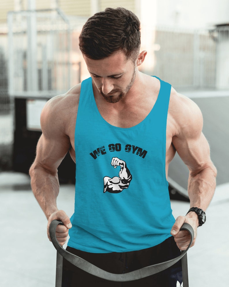 We Go Gym Tshirt Gift for Bodybuilder Heavy Duty Shirt for Who Train ...