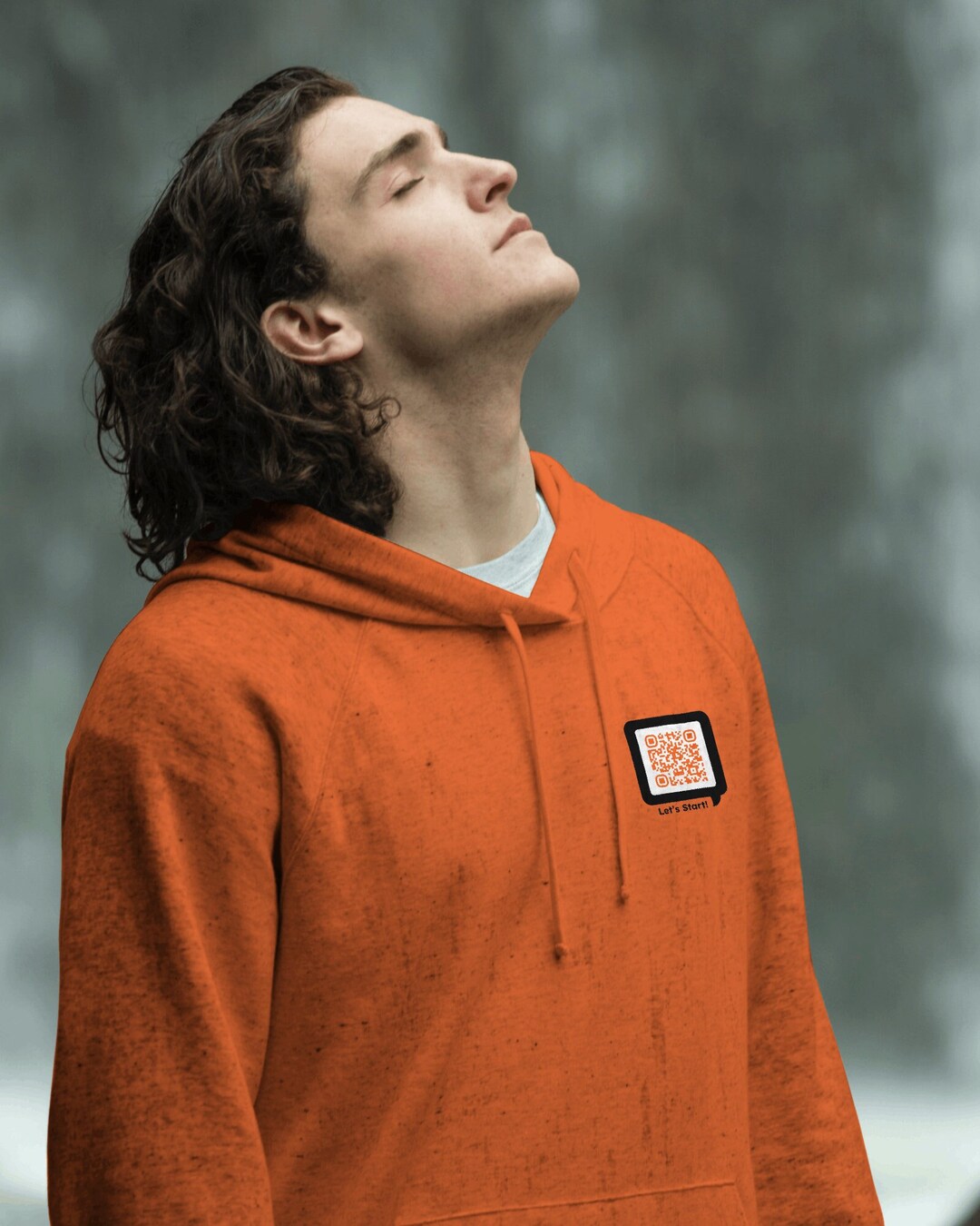 Interactive Sweatshirt With QR Code: Optical Illusion Apparel ...