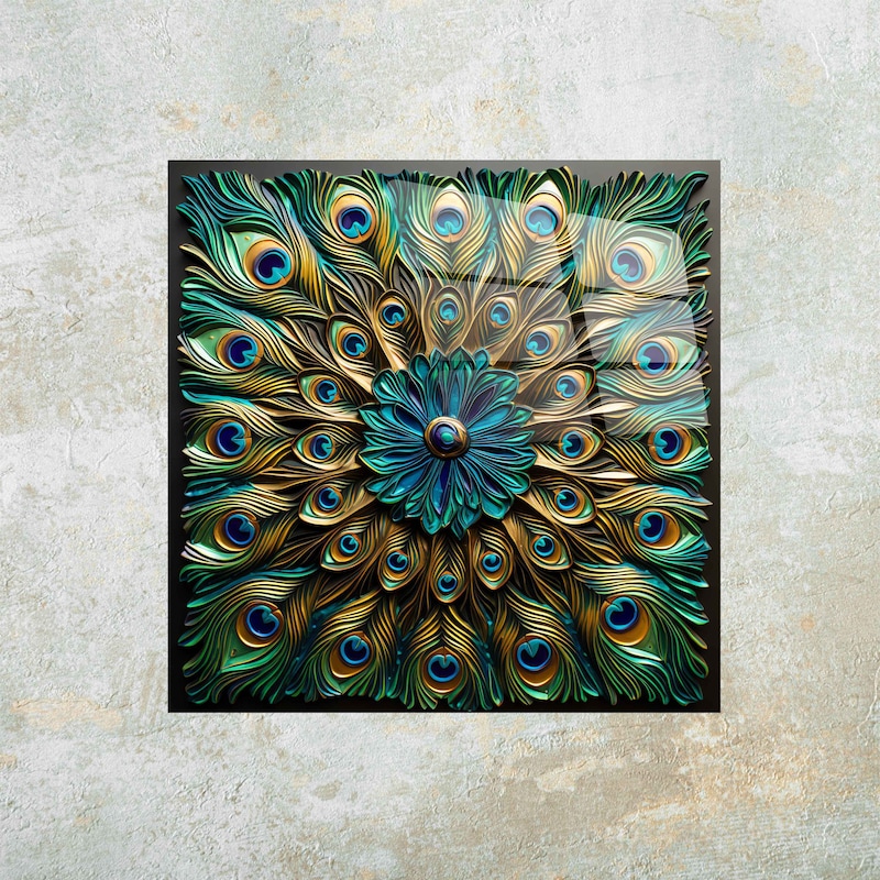 Peacock Feathers Art - Etsy