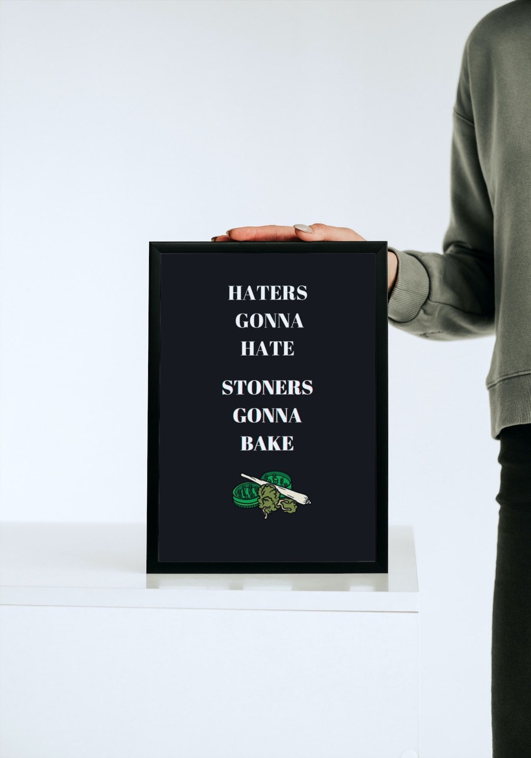 Stoner Quote Wall Art , Printable Poster , Blunt Qute , High Designs ...