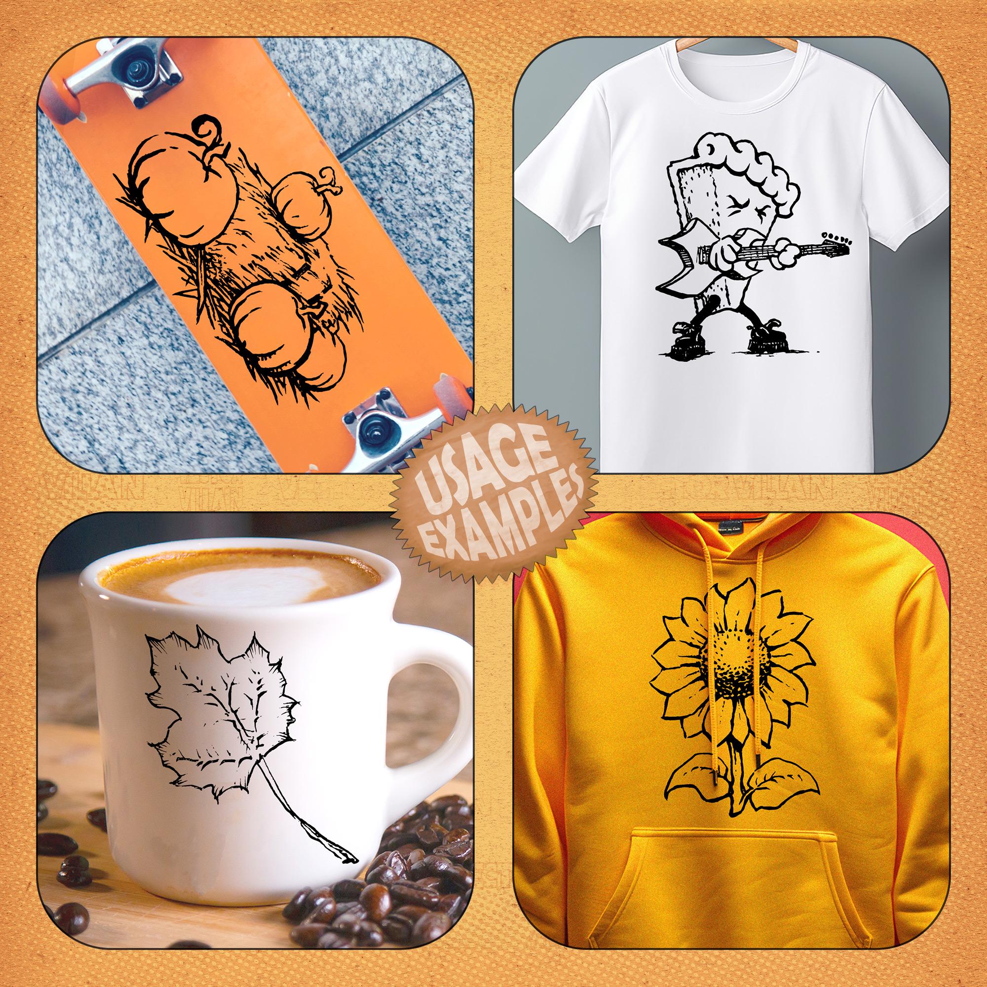 FALL FUN SVG Bundle | 6 Fun Fall Designs, Thanksgiving Autumn Clipart ...