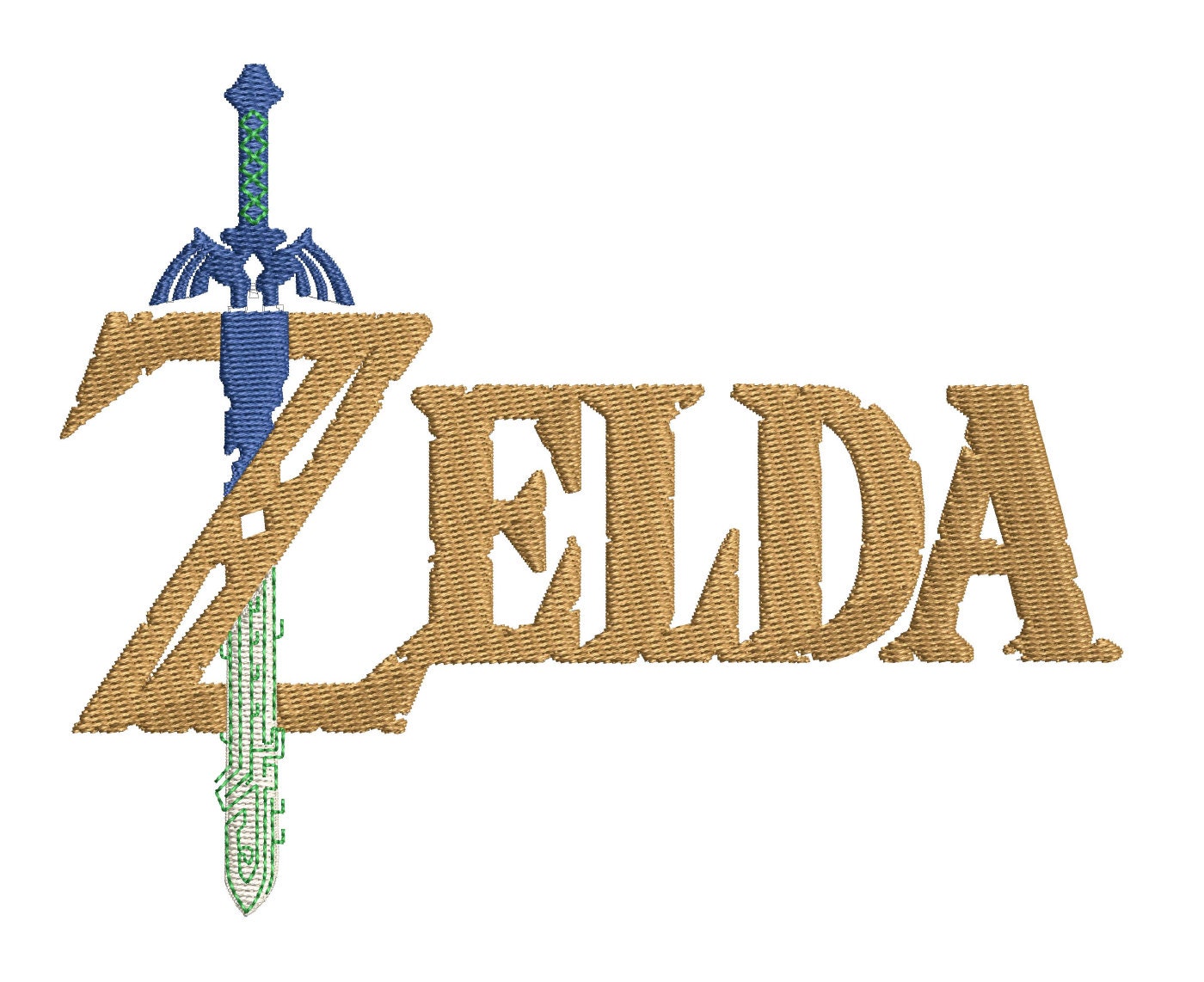 Zelda Tears of the Kingdom Embroidery Design - Etsy