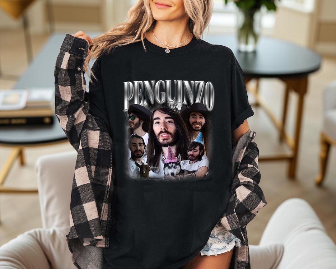 Retro Penguinz0 Shirt Moistcr1tikal Comfort Colors Tee, Funny Gamer ...