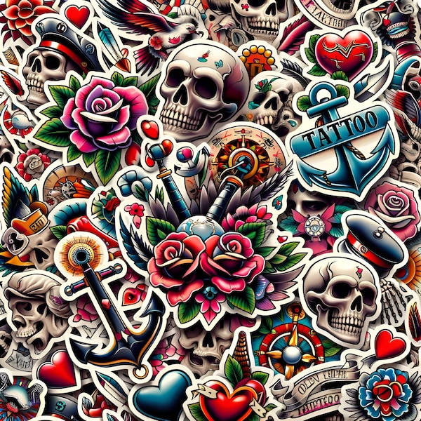Tattoo Stickers - Etsy