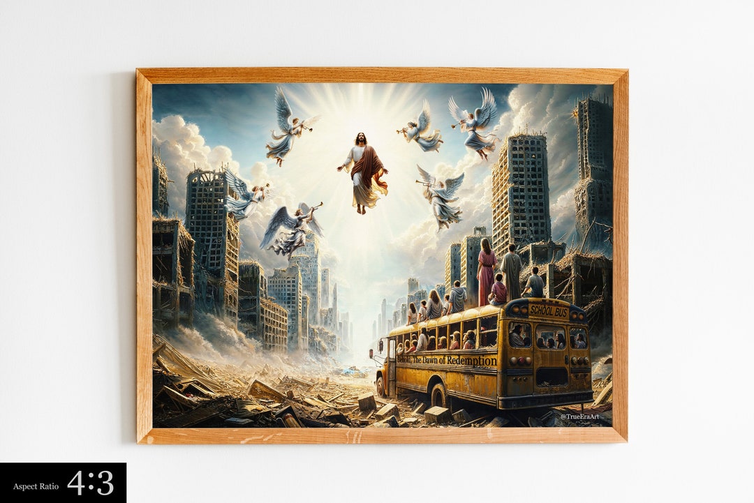 Jonathan Roumie as Jesus Artwork, the Chosen Inspired Second Coming ...