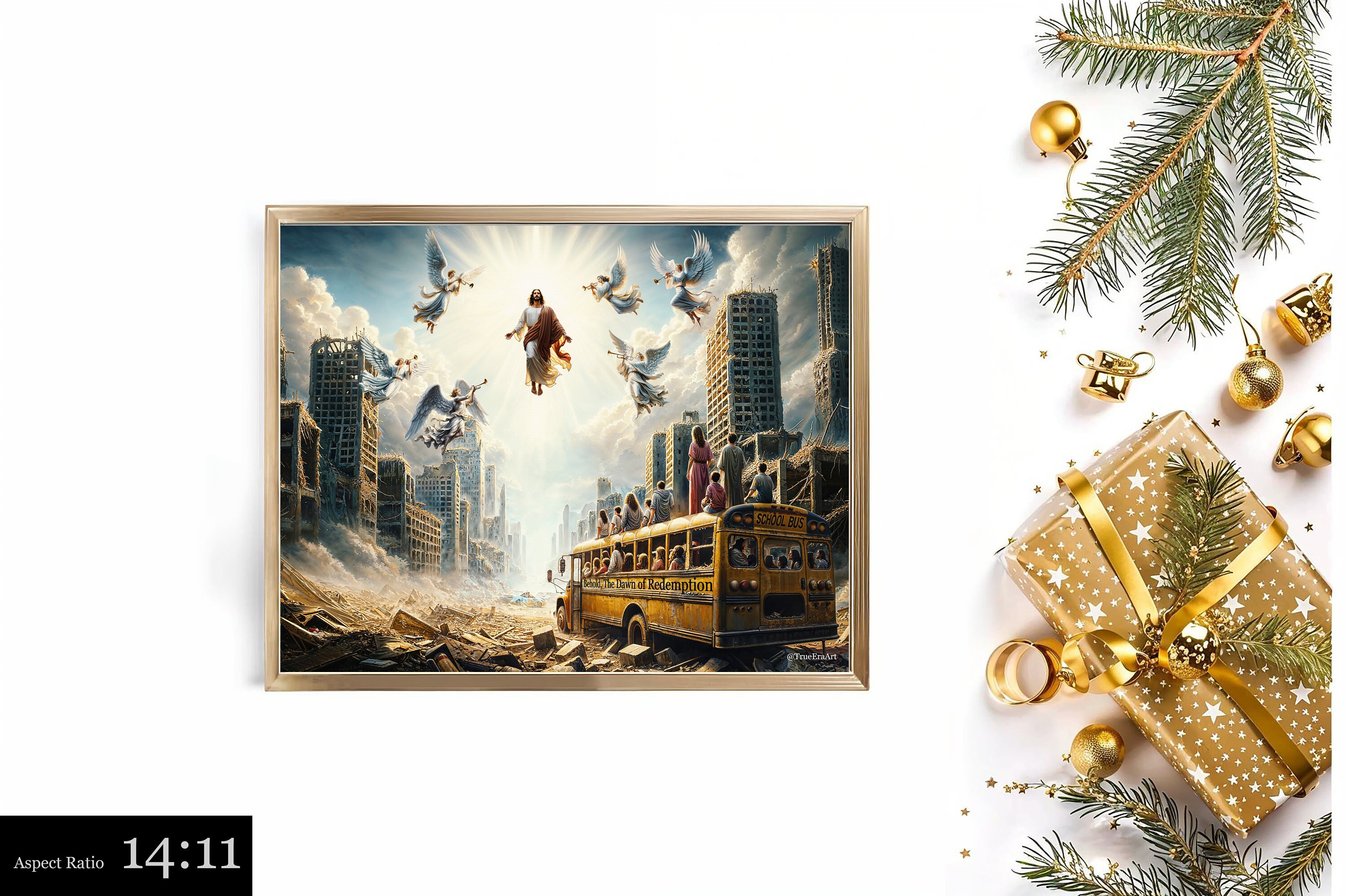 Jonathan Roumie as Jesus Artwork, the Chosen Inspired Second Coming ...