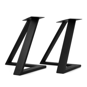 Metal Coffee Table Legs, Metal Triangle Legs, Loft Table Base, Steel ...