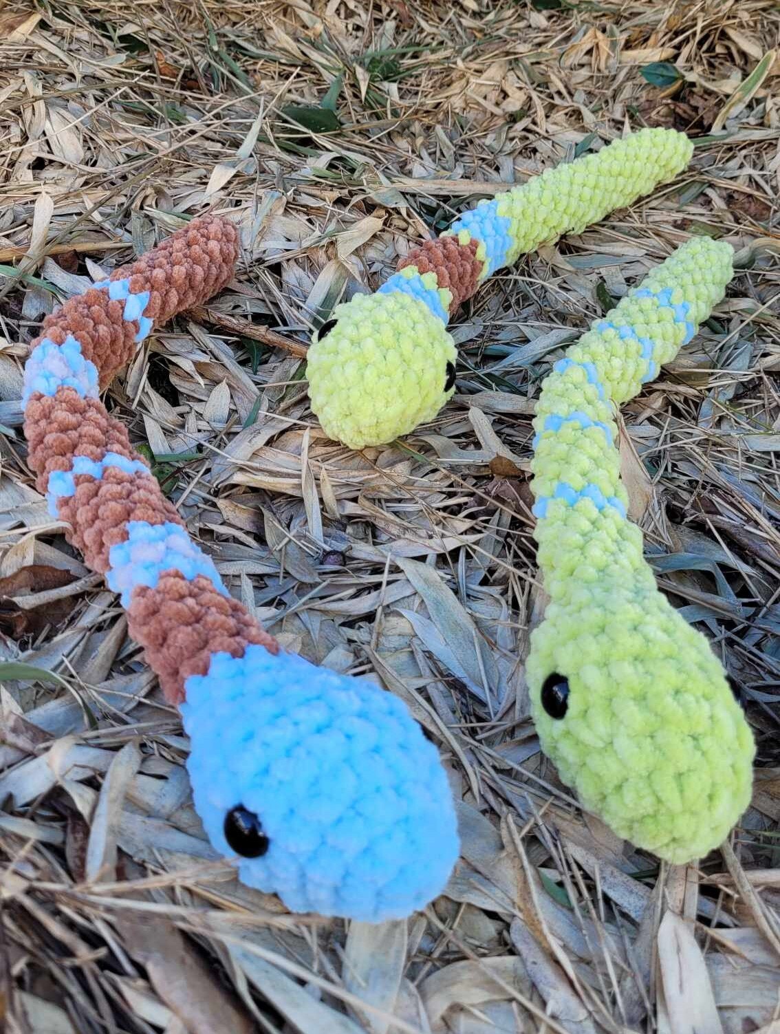 Snake, NO SEW, Crochet Pattern, Crochet Snake, Snake Pattern, Easy ...