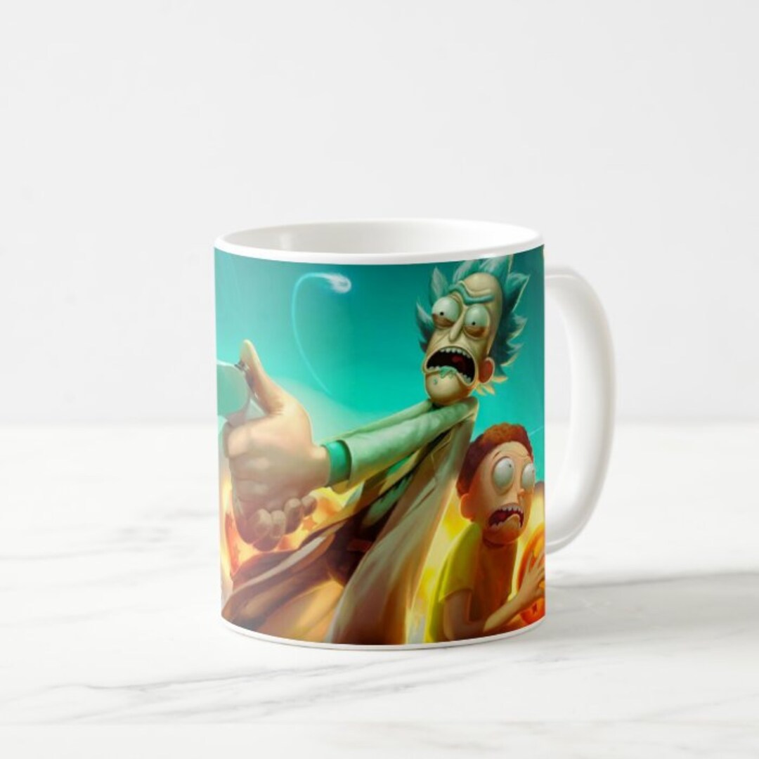 11 and 15 Oz Rick and Morty Sublimation Mug Template Cricut - Etsy