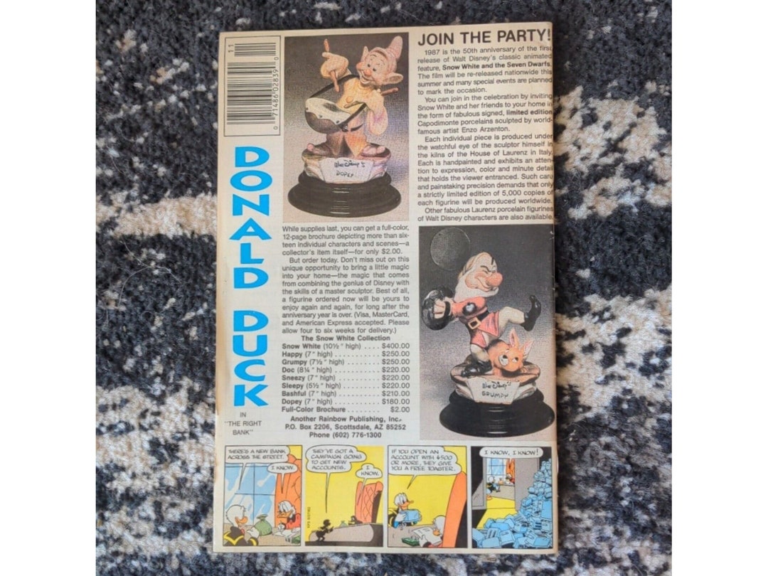 Walt Disney's DONALD DUCK Adventures 1 Gladstone Comics 1987 Carl Banks ...