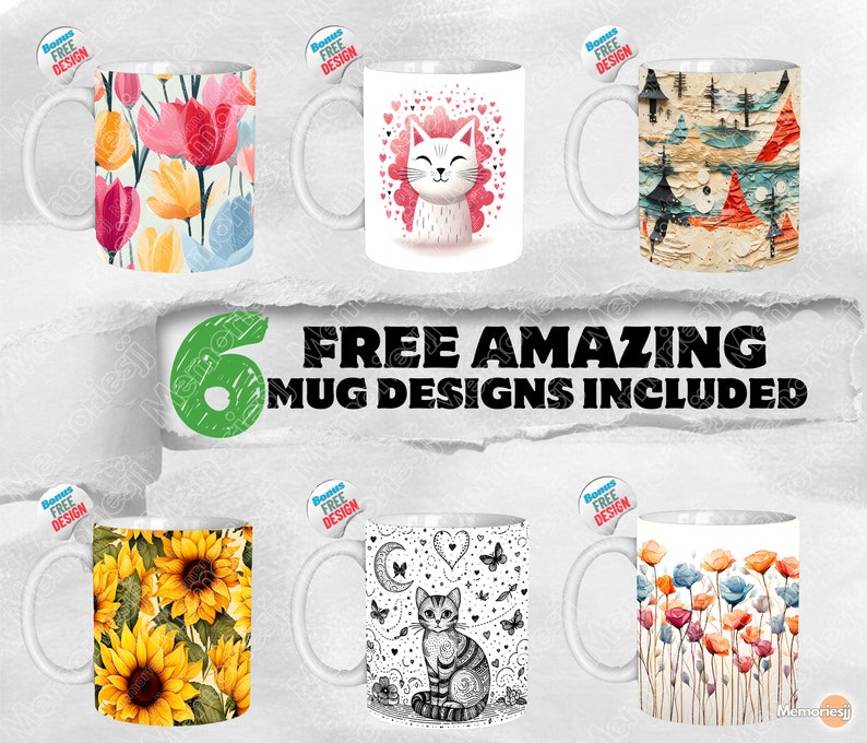 Personalized Name and Initial Mug Wrap, Women and Men Custom Design ...