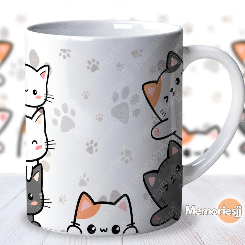 Small Cat Mugs - Etsy