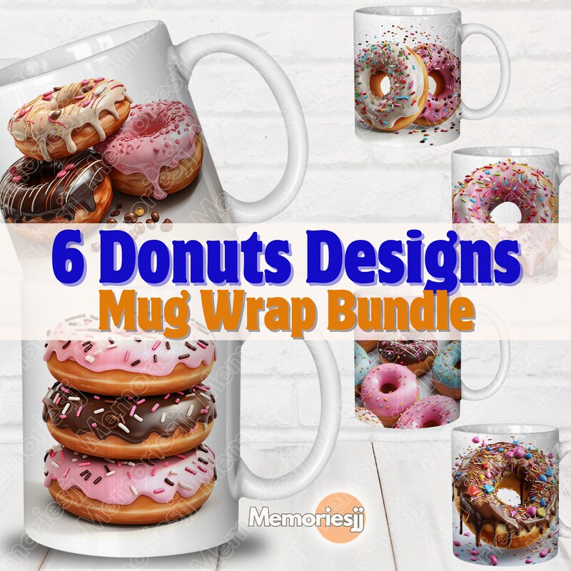 Donut Mug - Etsy