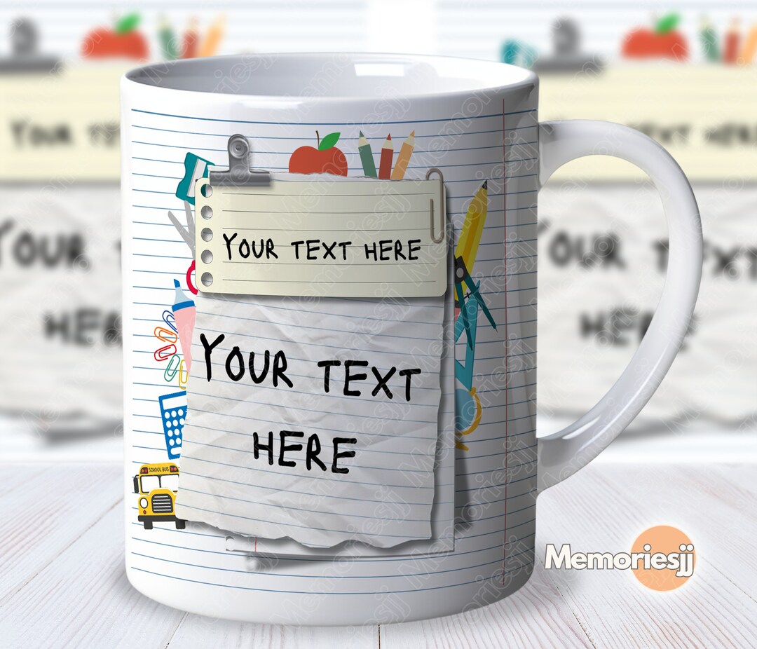 Custom Design for Mug Digital Sublimation Mug Wrap PNG 11oz Coffee ...