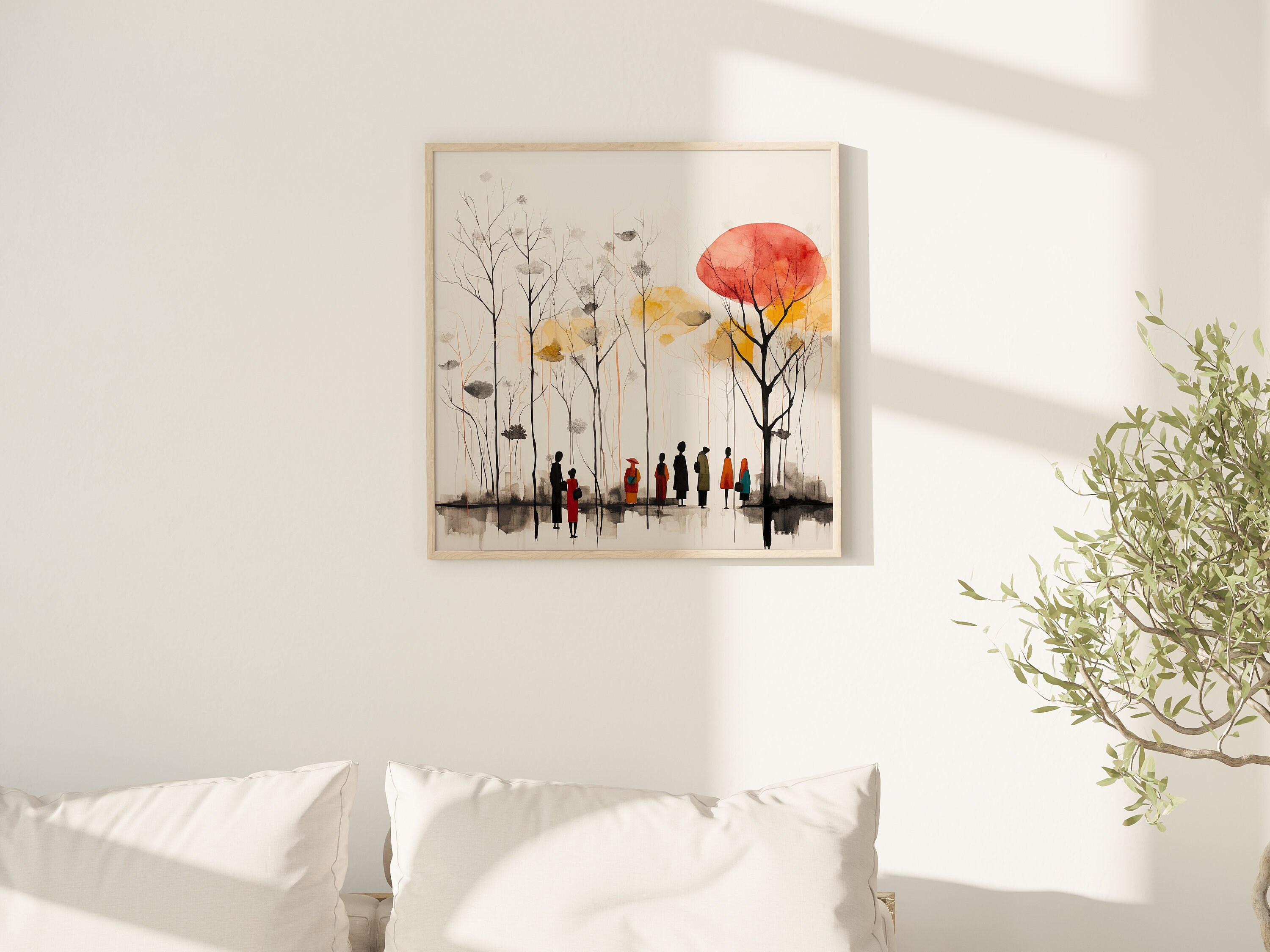 Multicultural People Digital Art Print Printable Digital - Etsy