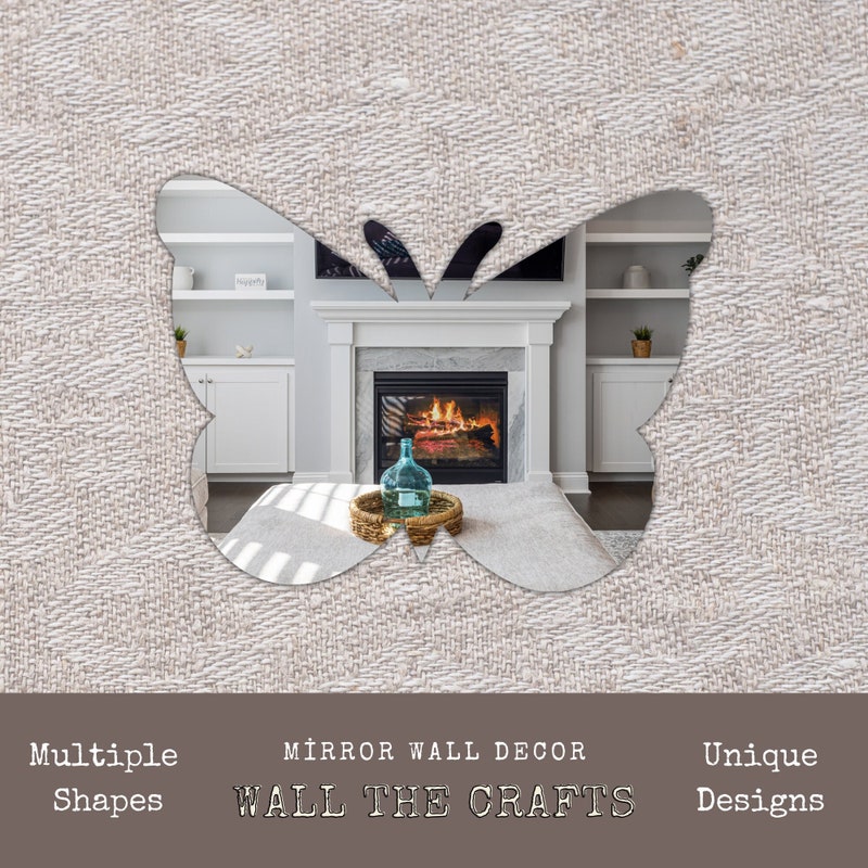 Butterfly Mirror - Etsy