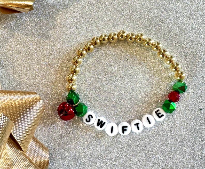 Swiftie Bracelet Christmas Style I Friendship Bracelet I - Etsy