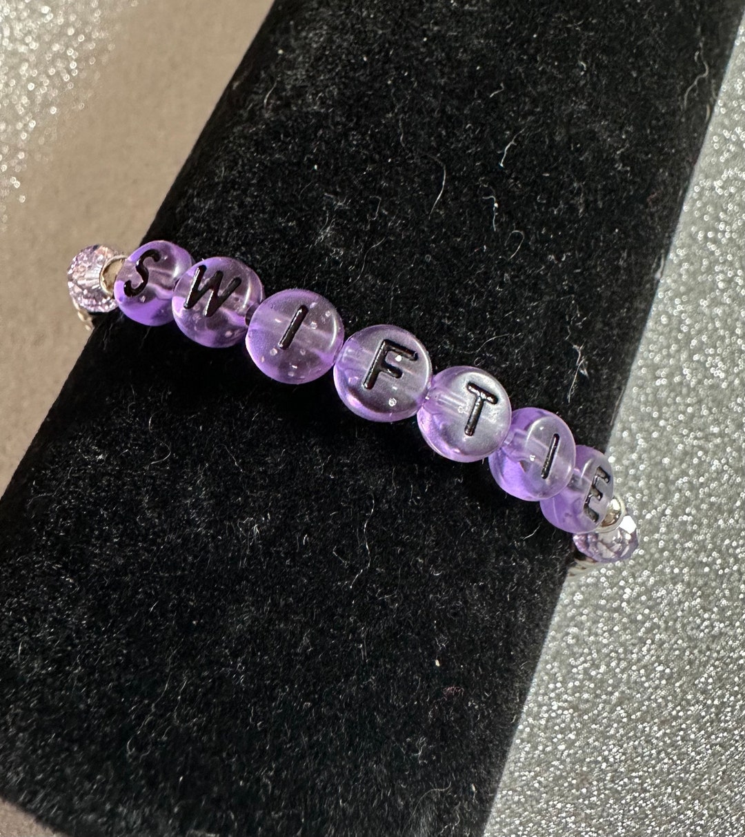 Swiftie Beaded Bracelet I Friendship Bracelet Taylor Swift Personalize ...
