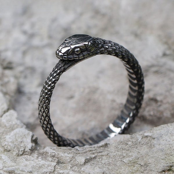Ouroboros Ring - Etsy