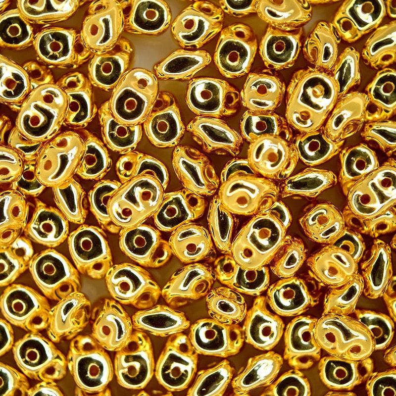 Two Hole Beads - Etsy