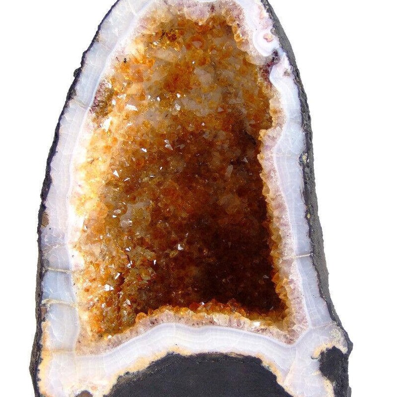 Citrine Geode - Etsy