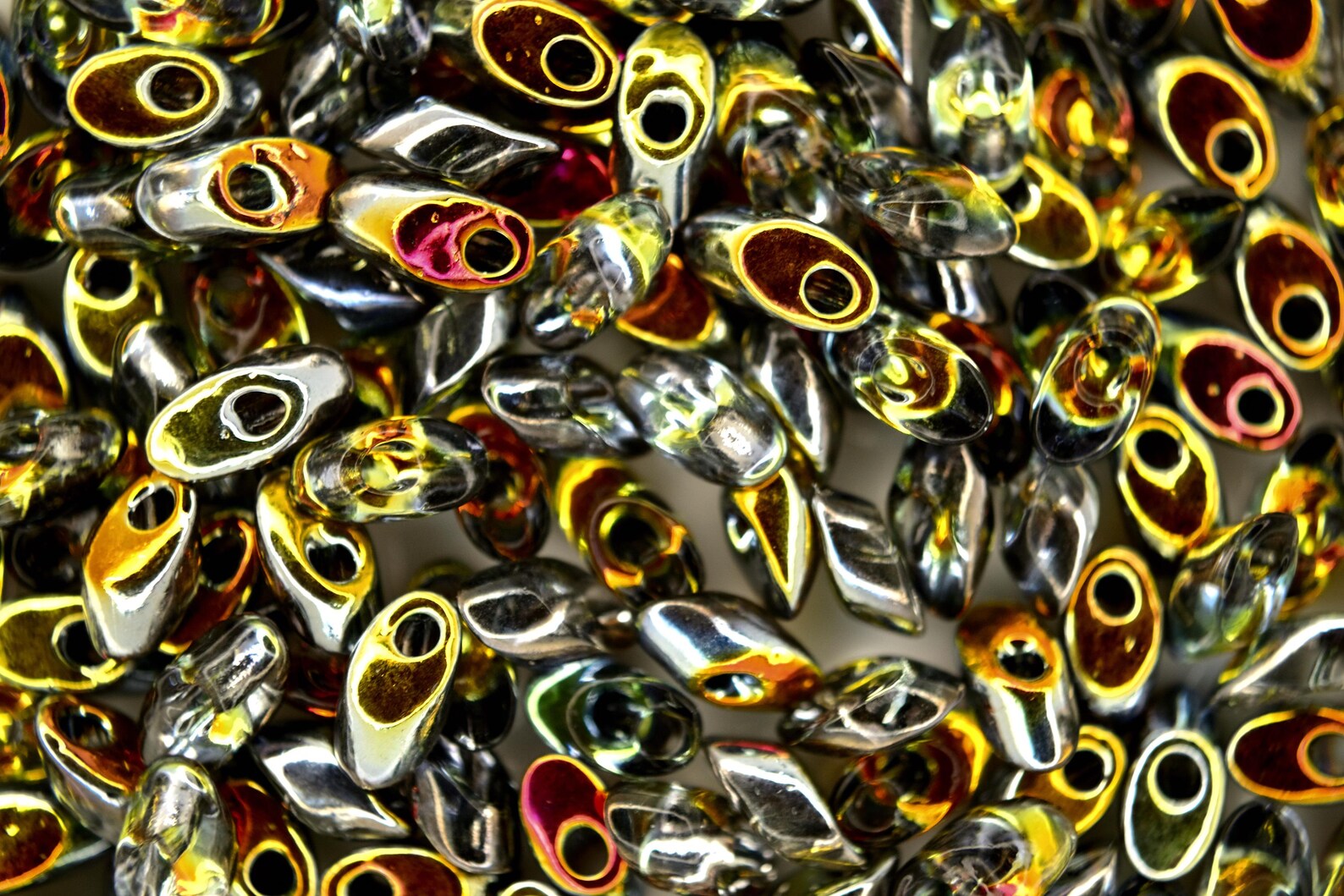 10g MIYUKI Long Magatama Japanese Beads 4x7mm Crystal Marea Unique High ...