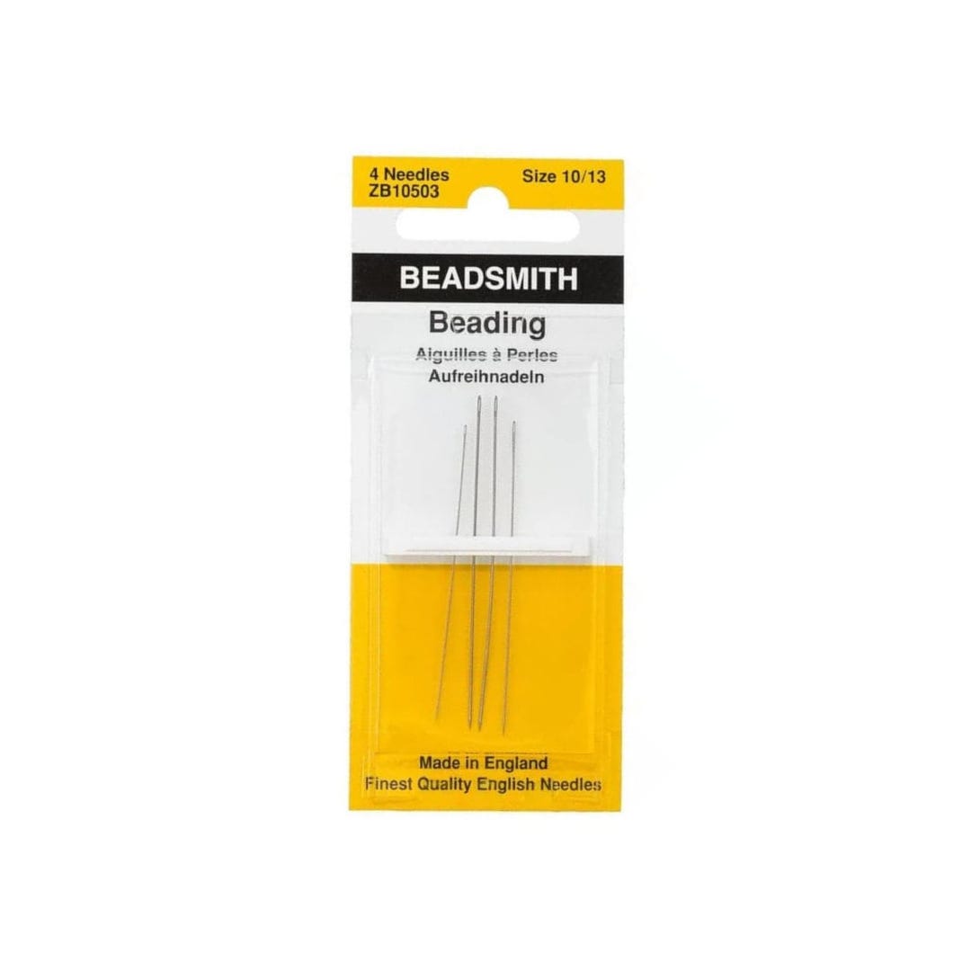 Beadsmith Beading Needles Pack of 4 Sizes 10/13 Jewelry Making High ...
