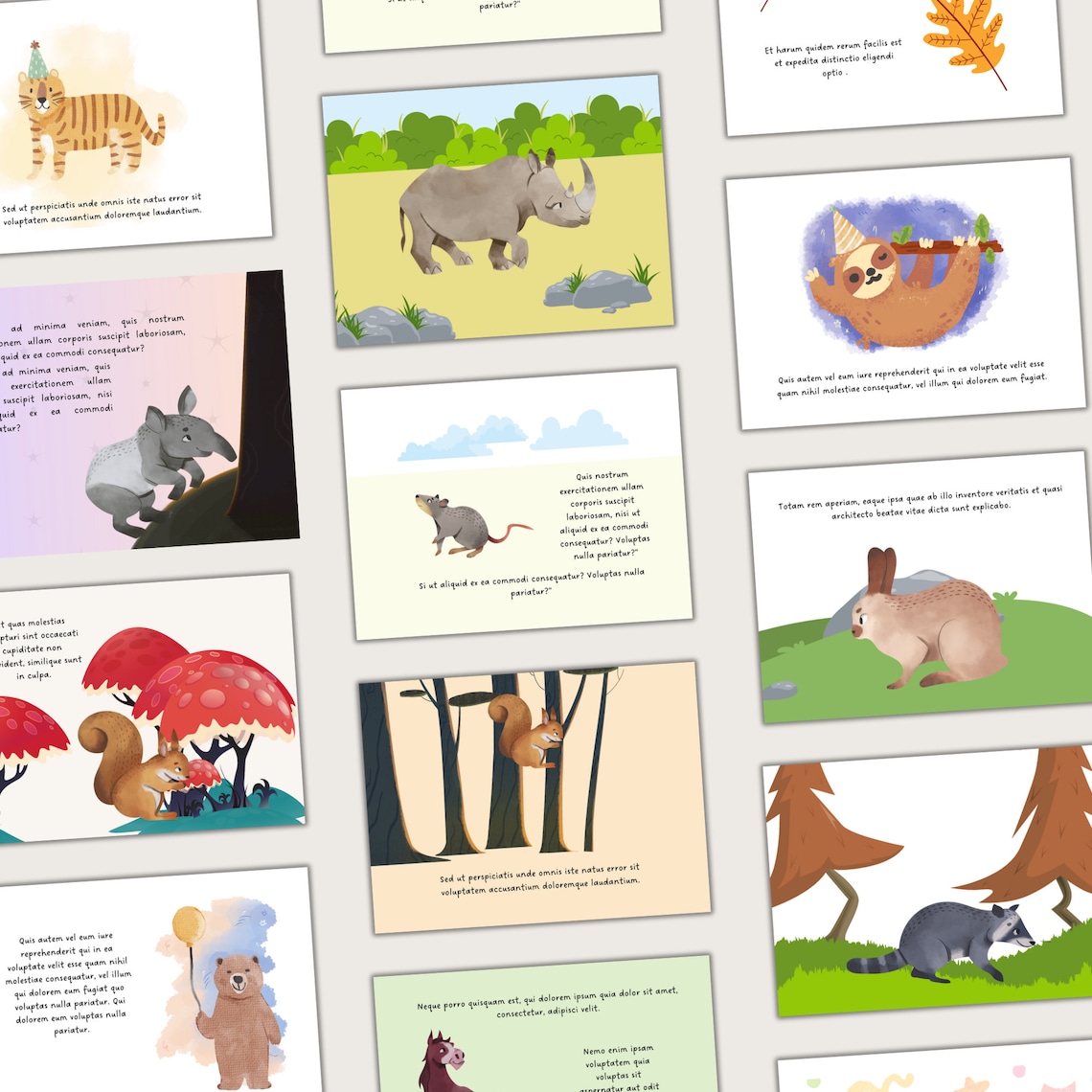 Story Book Template 8.25x6”, KDP Interior Template, Picture Book KDP ...